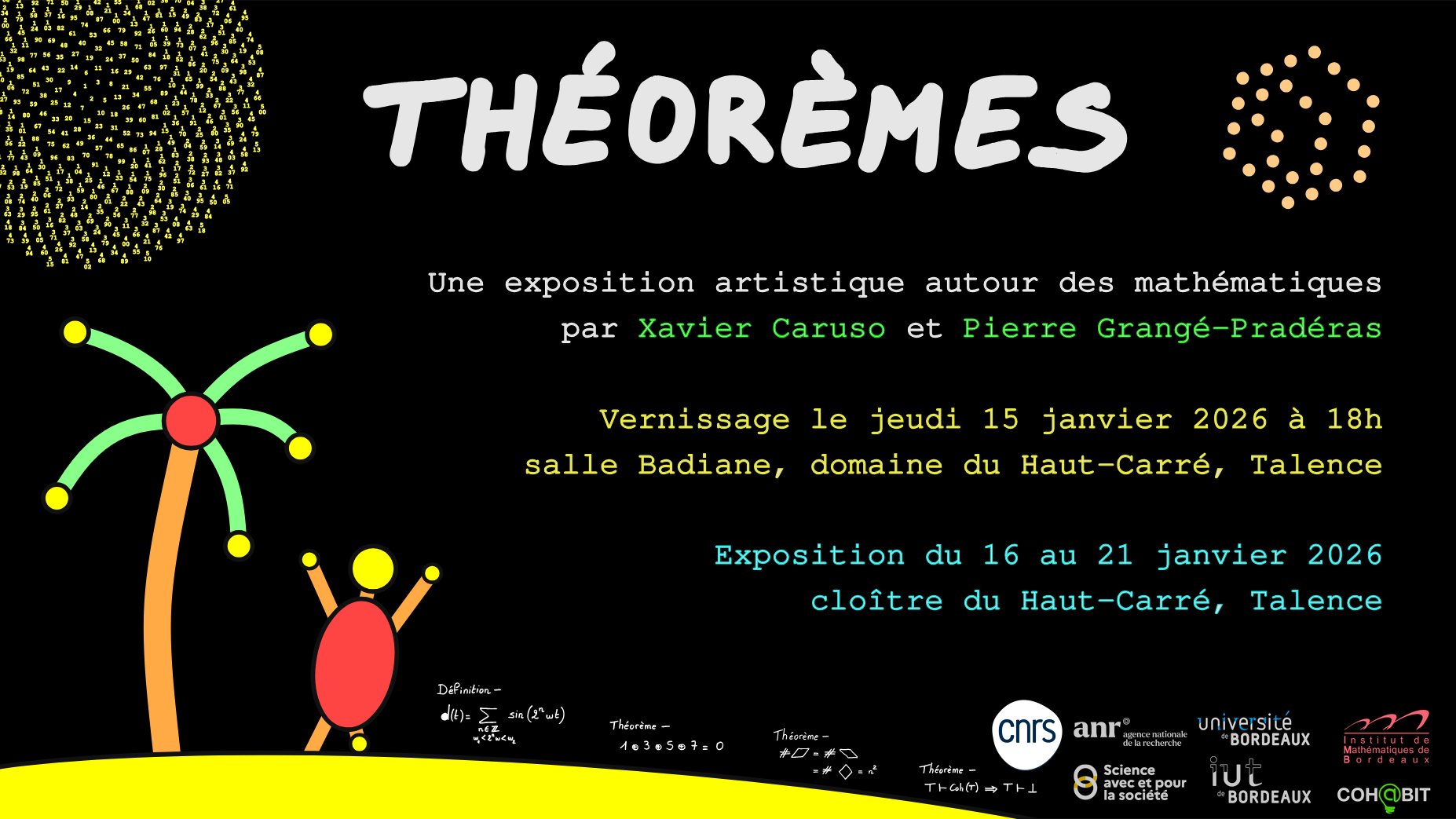 Exposition "Théorèmes" | Délégation Aquitaine