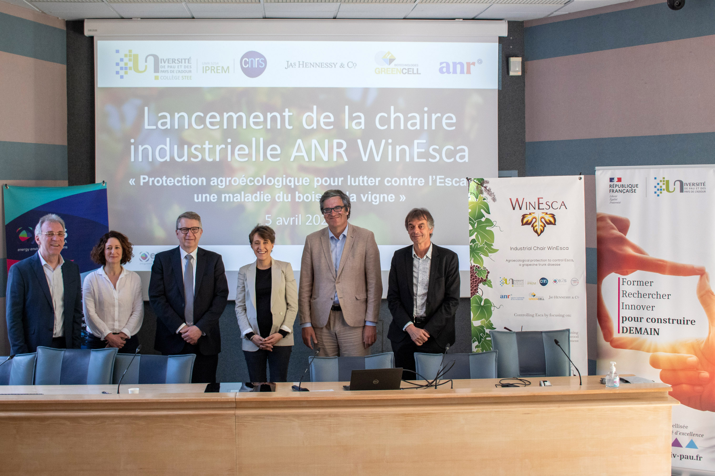 Une nouvelle chaire de recherche industrielle pour lutter contre l’esca ...